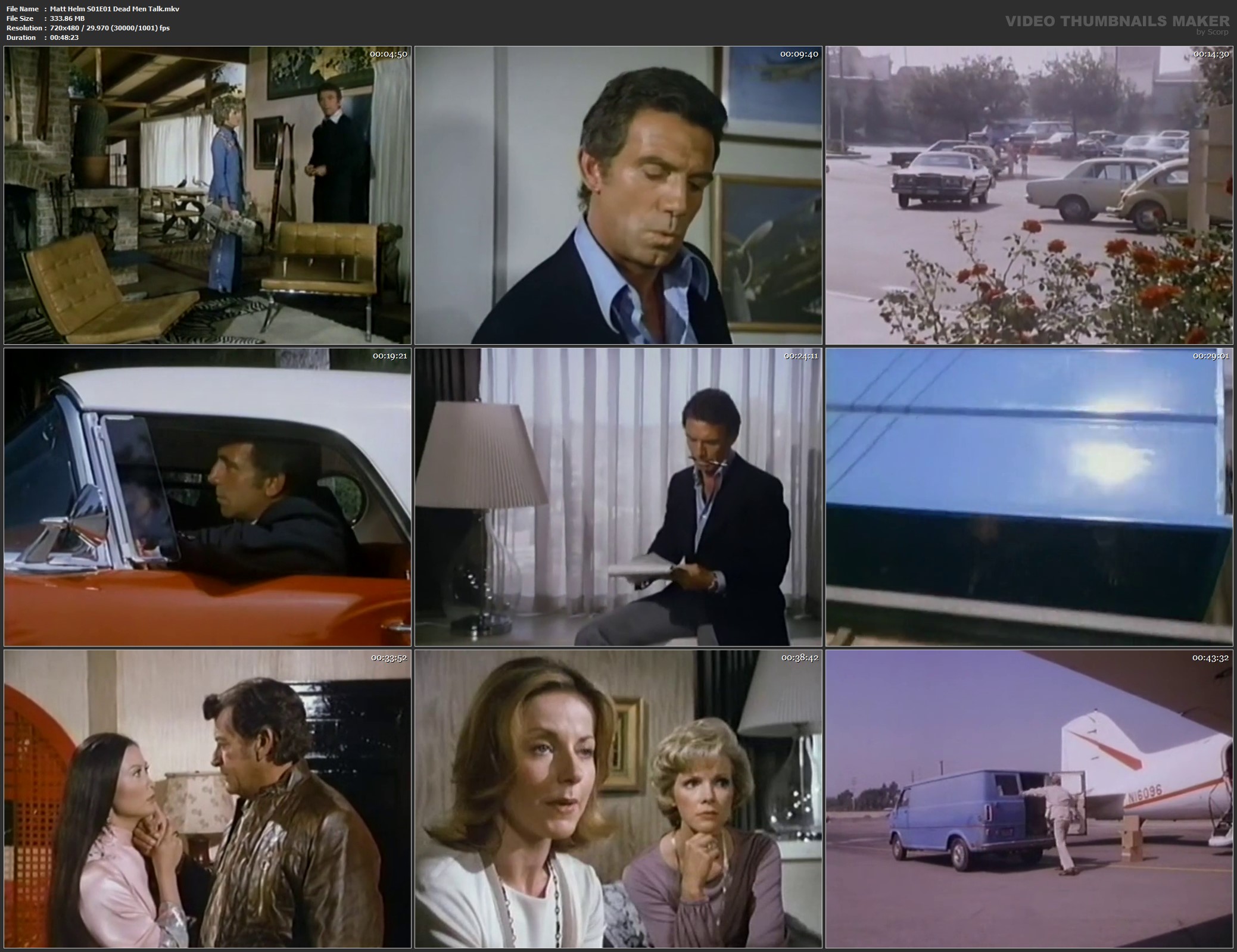 Matt Helm S01 E01 Dead Men Talk mkv — Postimages