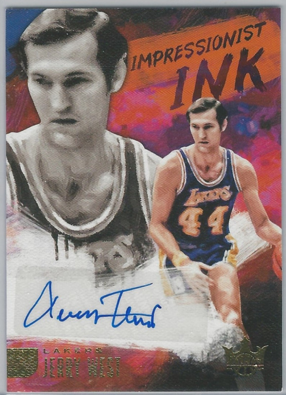 2018 19 Jerry West Court Kings Impressionist Ink — Postimages