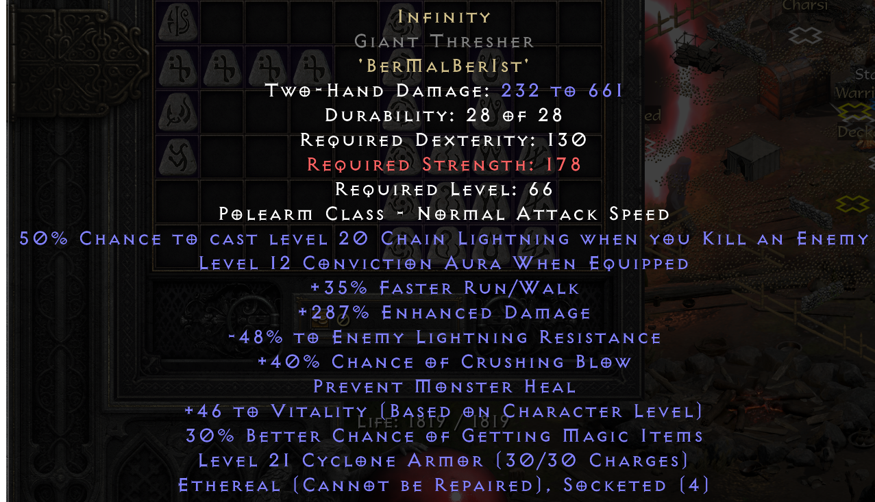 Eth Infinity Gt - Topic - d2jsp
