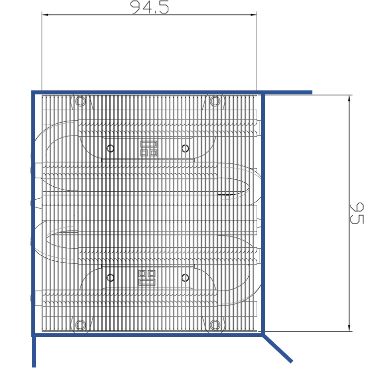 Thermalright AXP90-47 - 120mm fan bracket/adapter : r/sffpc