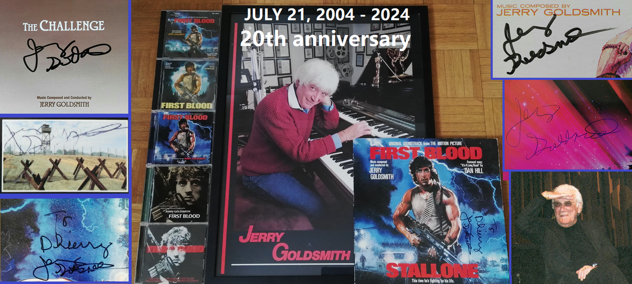 JERRY GOLDSMITH July,21 2004 – 20th ANNIVERSARY! – General Discussion ...