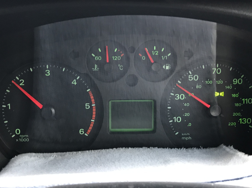 Ford Transit Forum • View topic - Crazy Dash Clocks Issue