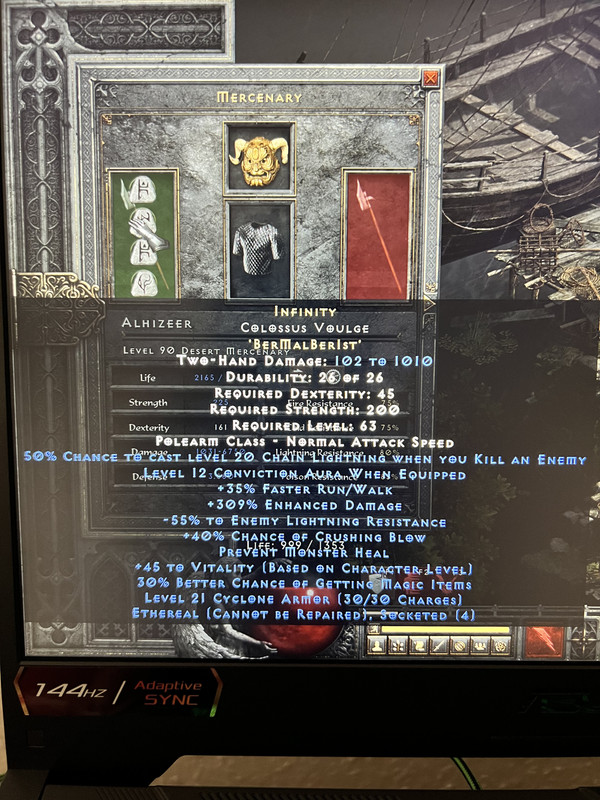 Infinity Thresher & Infinity Cv - Topic - d2jsp