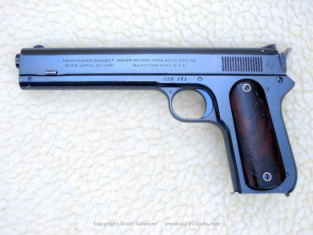 Colt's first semi-auto pistol. | 1911 Firearm Addicts
