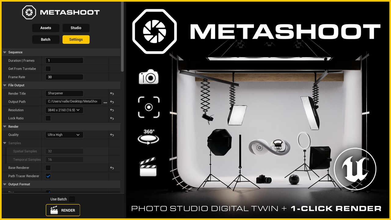 [Unreal Engine Code Plugins] MetaShoot 5.2 - 2000 Points - Free Daz 3D Models