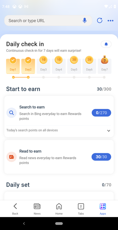 Start App Daily Check In Points - 7th Day Surprise = +50 points : r ...