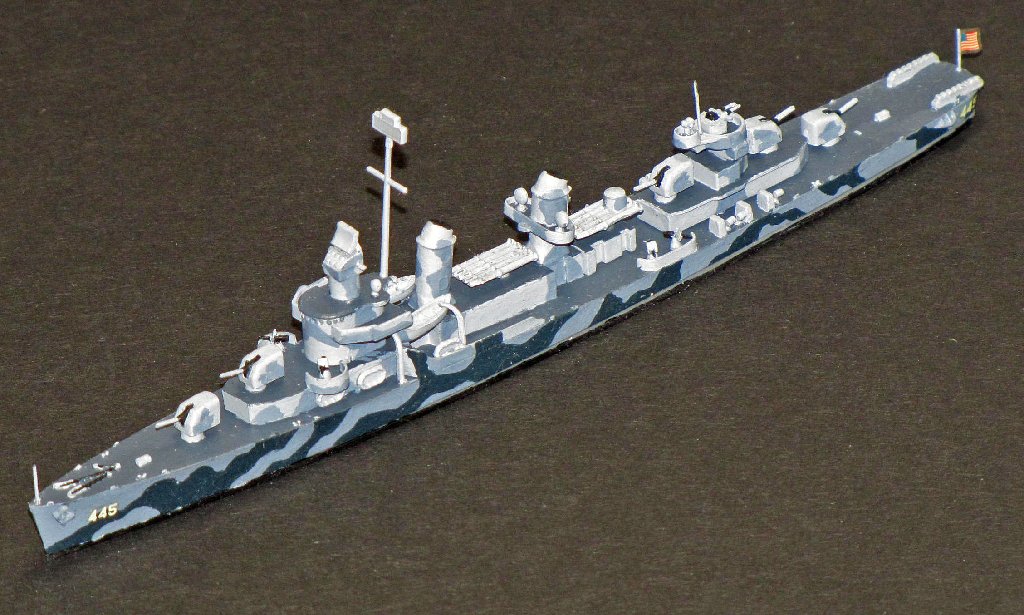 Tamiya 1/700: DD445 USS Fletcher, USN - The Unofficial Airfix Modellers ...