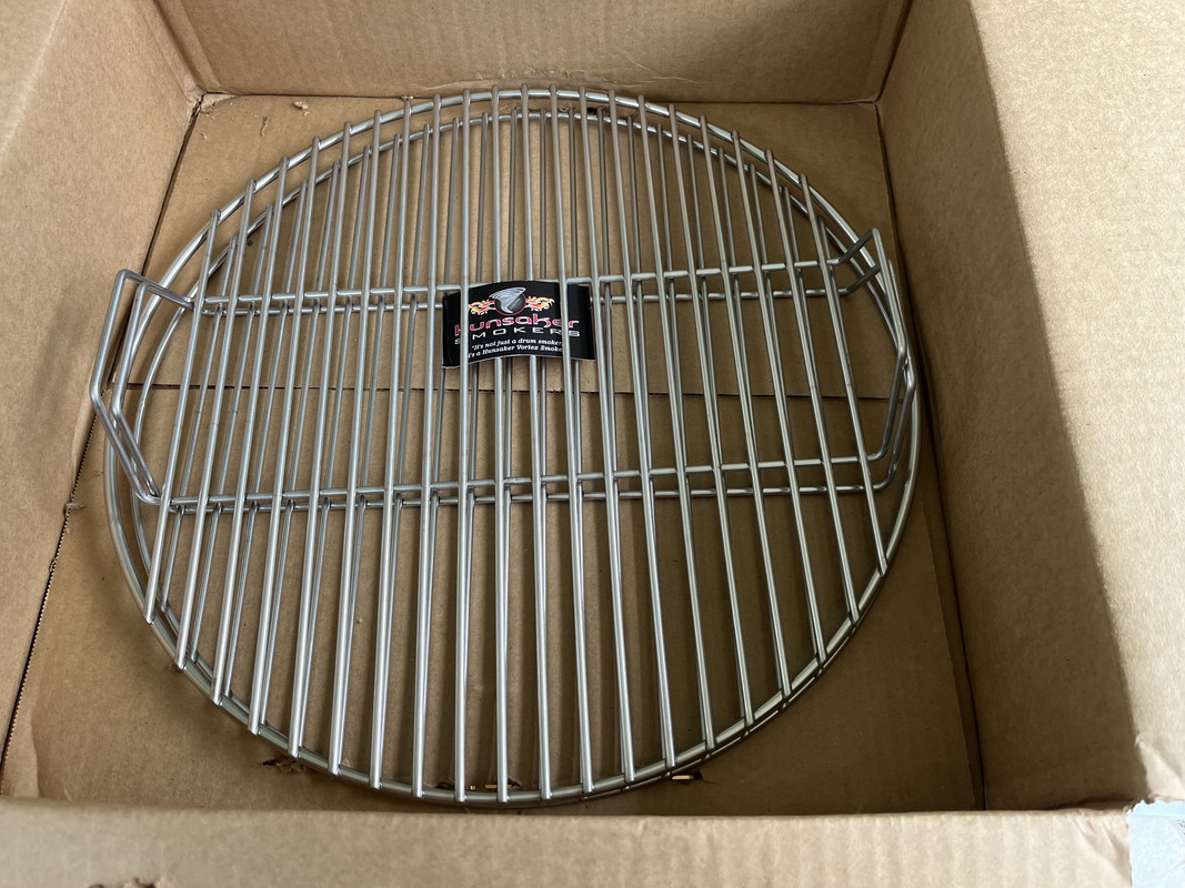 Anyone make good stainless steel grates for 18” WSM? | THE BBQ BRETHREN ...