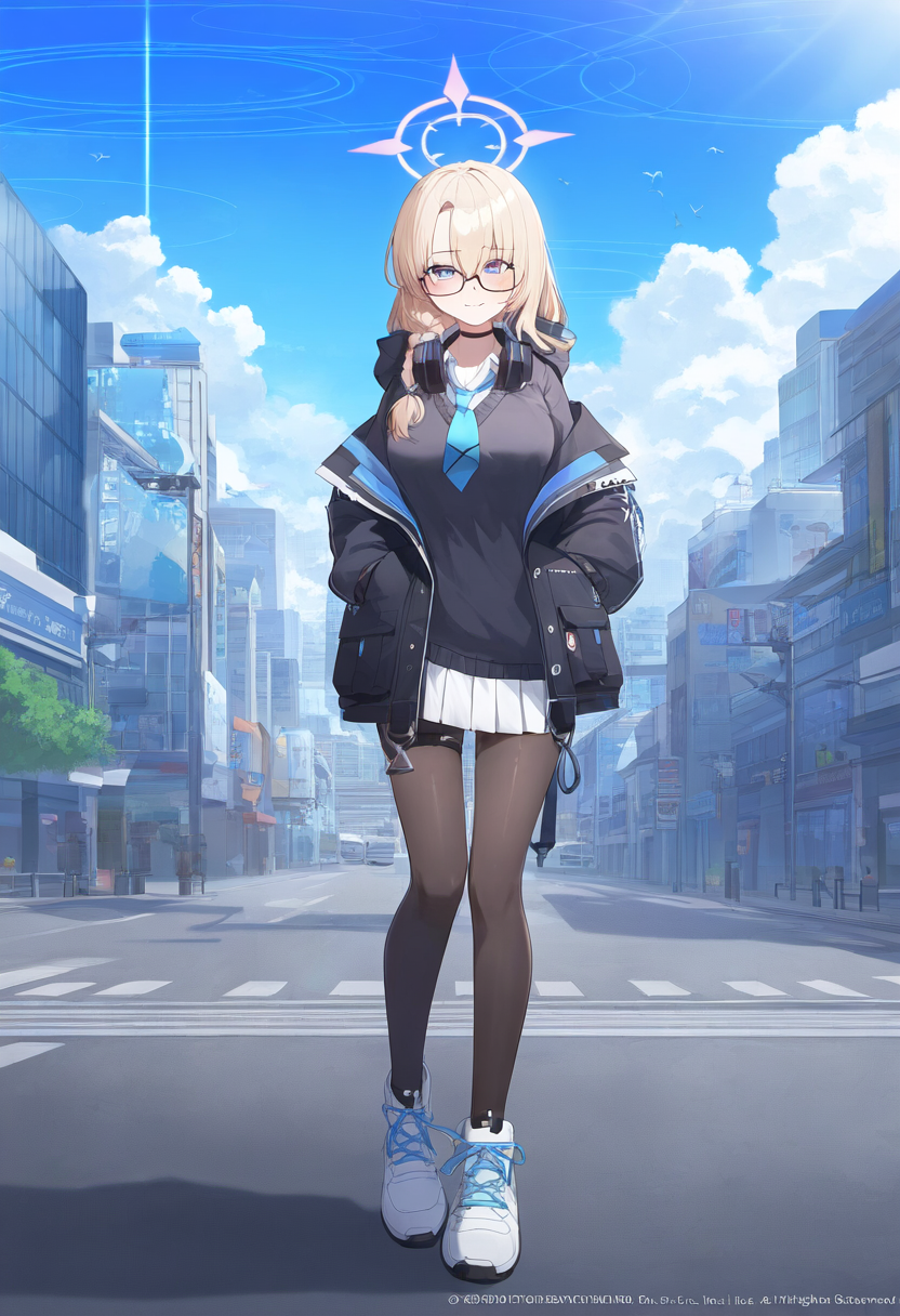 1girl, kotama (blue archive), blue archive, official art,aged up, depth ...