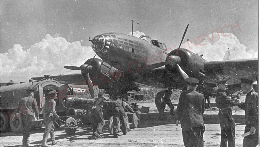 Iliushin IL4 (DB 3F) with wooden a bit arrow-like wings - any painting ...