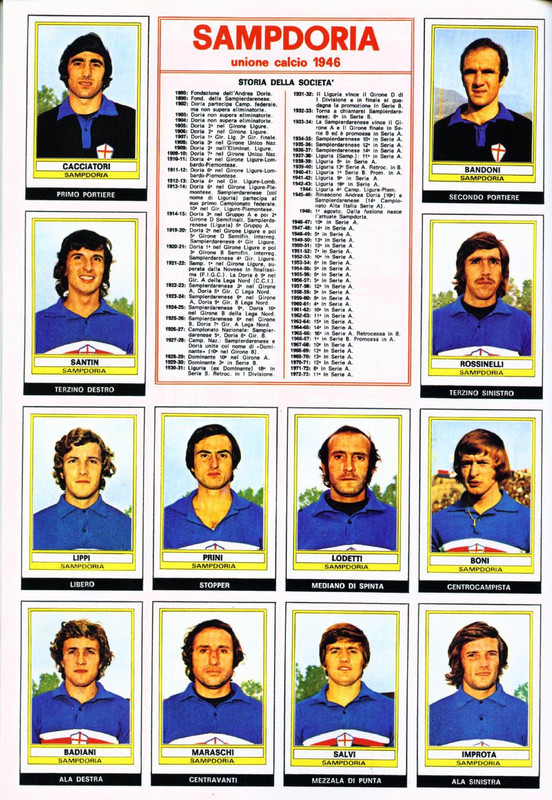 Album Calciatori 1973 1974 Panini 34 — Postimages