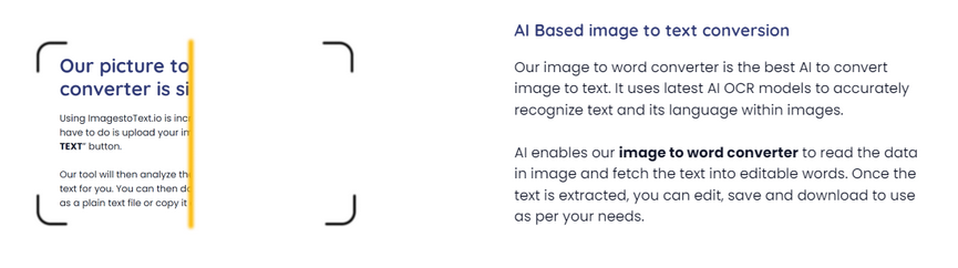 How imagestotext.io Turns Images into Text with Quality and Speed?