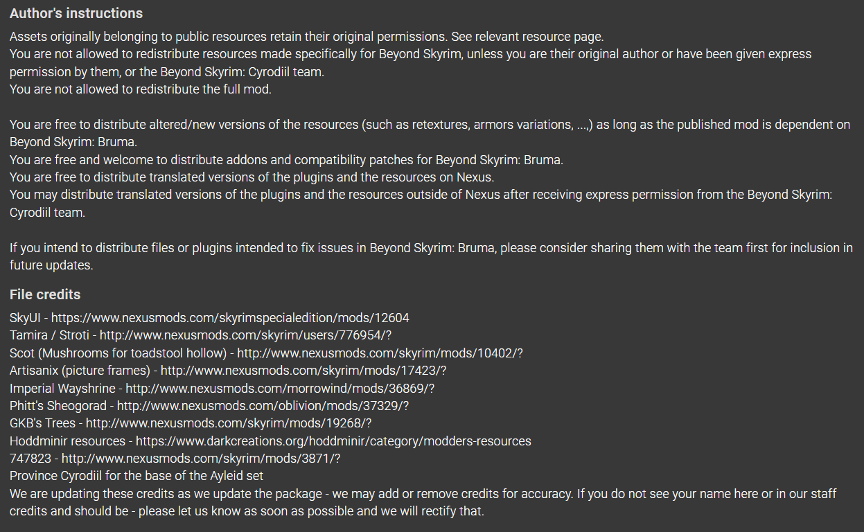 Beyond Skyrim Bruma Best Of Both Lod Patch At Skyrim Special Edition Nexus Mods And Community