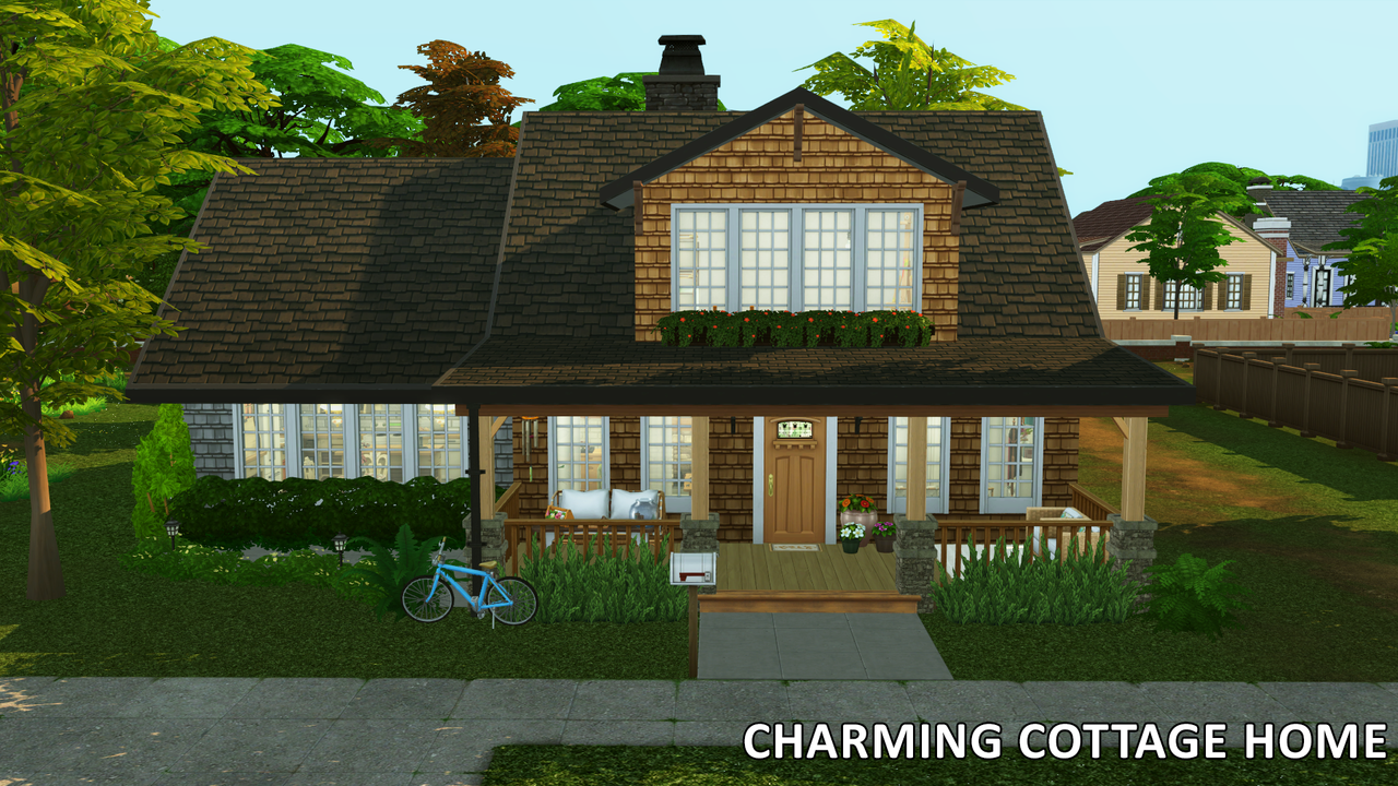 Charming Cottage Home - The Sims 4 Rooms / Lots - CurseForge