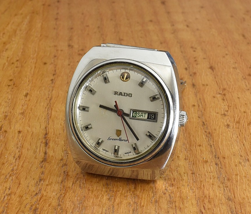 TimeZone : Public Forum » RADO Golden Horse, Black dial, domed crystal ...