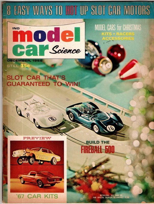 Model Car Science - December 1966 | SlotForum