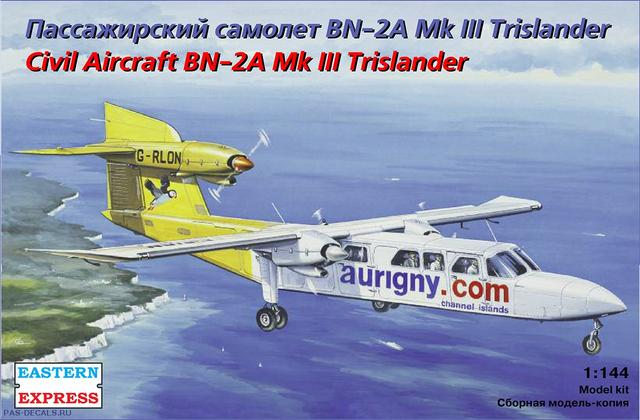 1/144 - Britten-Norman BN-2A Mk.III Trislander by Eastern Express ...