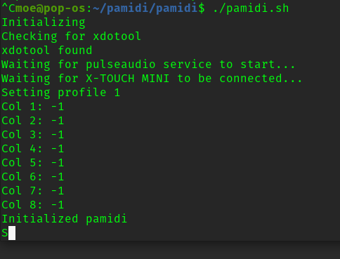 A little Bash script to control application volume (and muting) with a Behringer X-Touch Mini ...