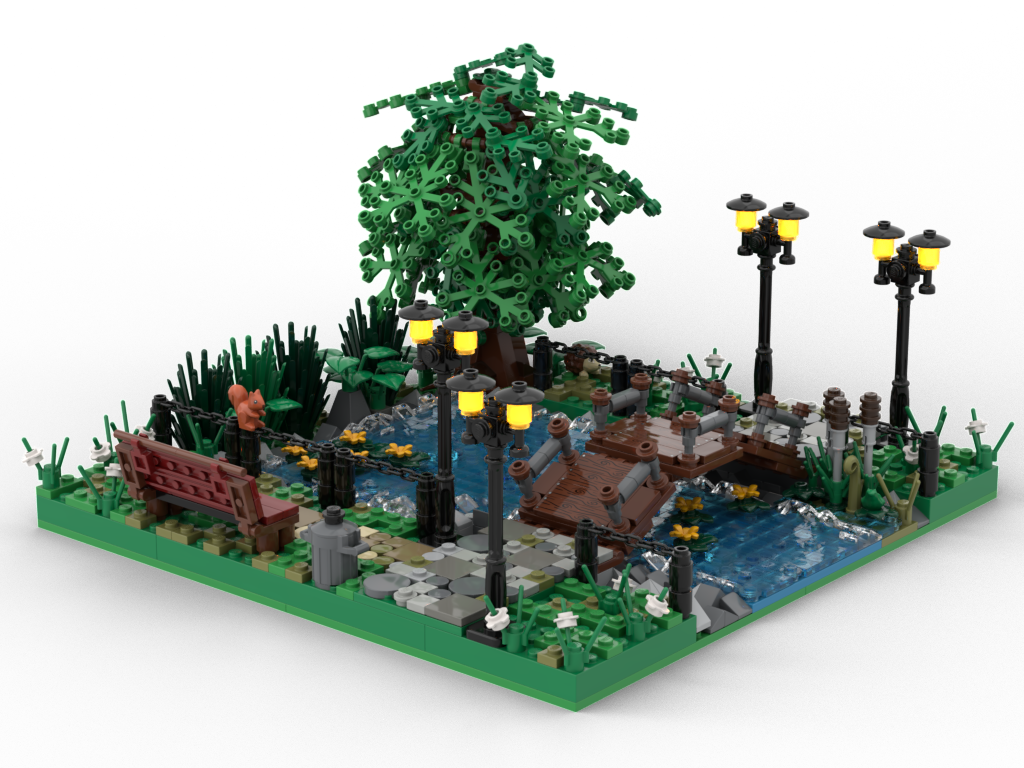 LEGO MOC Summer Park by legoprofi | Rebrickable - Build with LEGO
