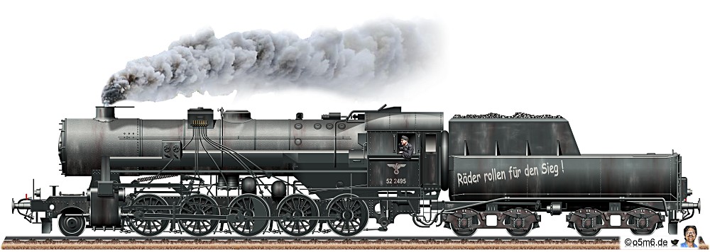 Locomotive BR-52 "Kriegslokomotive"