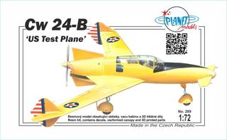 1/72 - Curtiss-Wright CW-24B resin kit by Planet Models - released ...