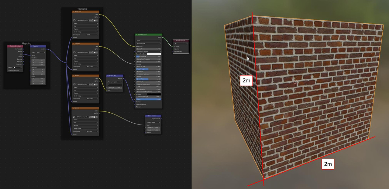 transforms - Real world texturing or mapping size/scale - Blender Stack Exchange