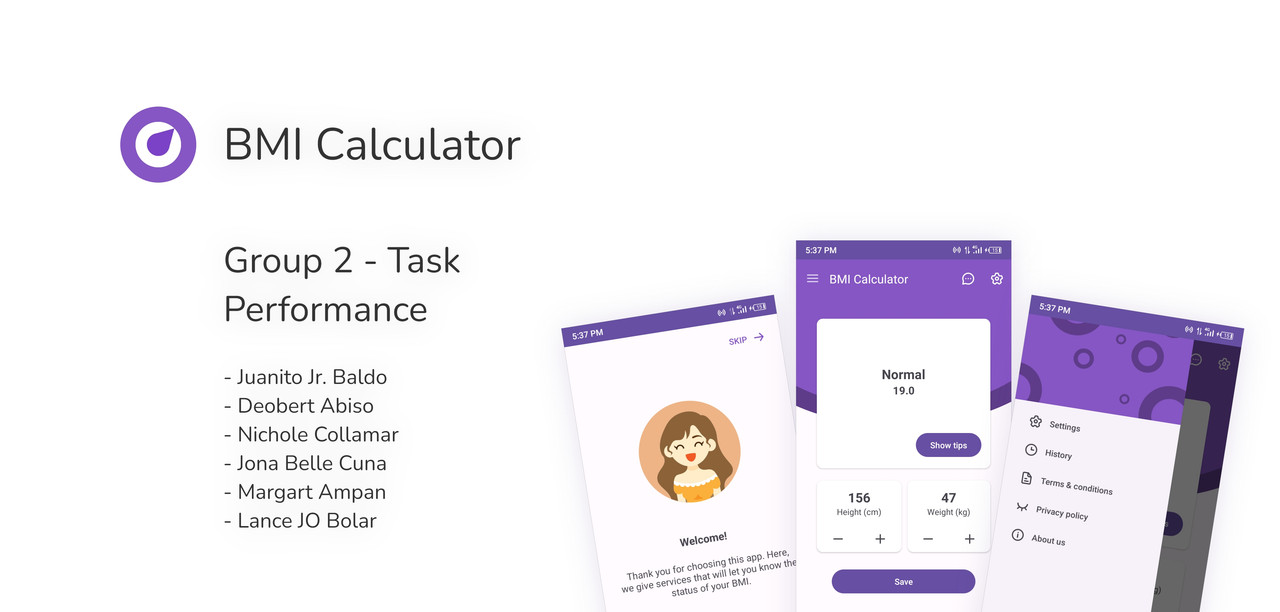 GitHub - loybaldo/bmi-calculator: A BMI calculator app for Android to ...