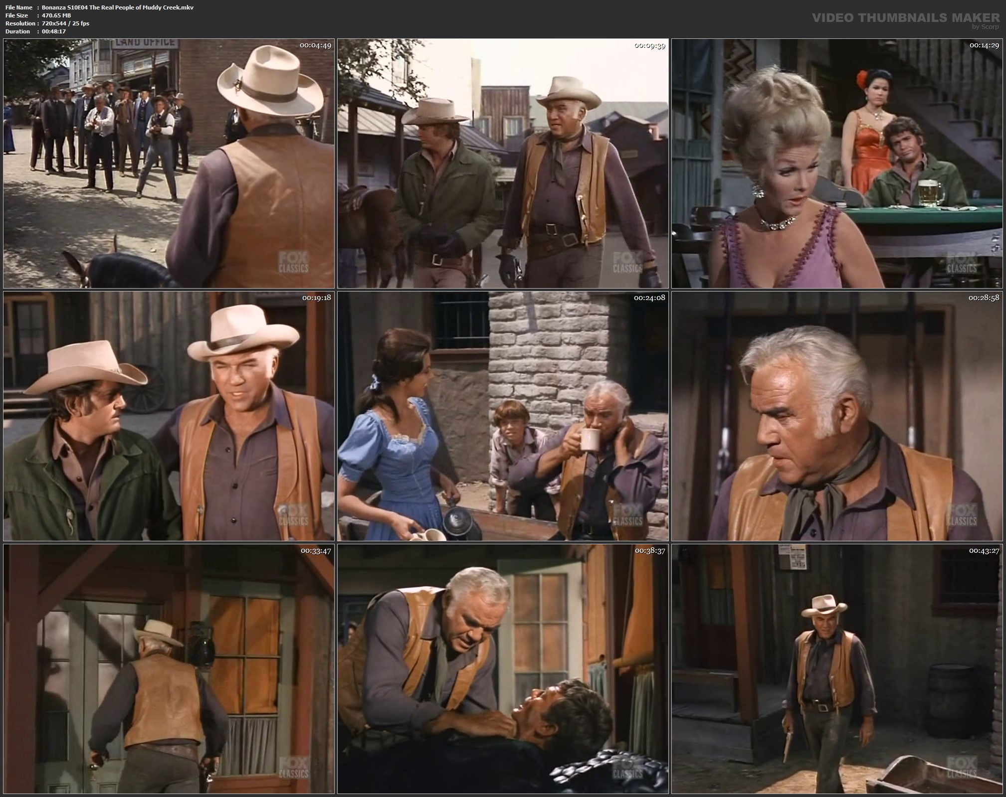 Bonanza S10 E04 The Real People of Muddy Creek mkv — Postimages