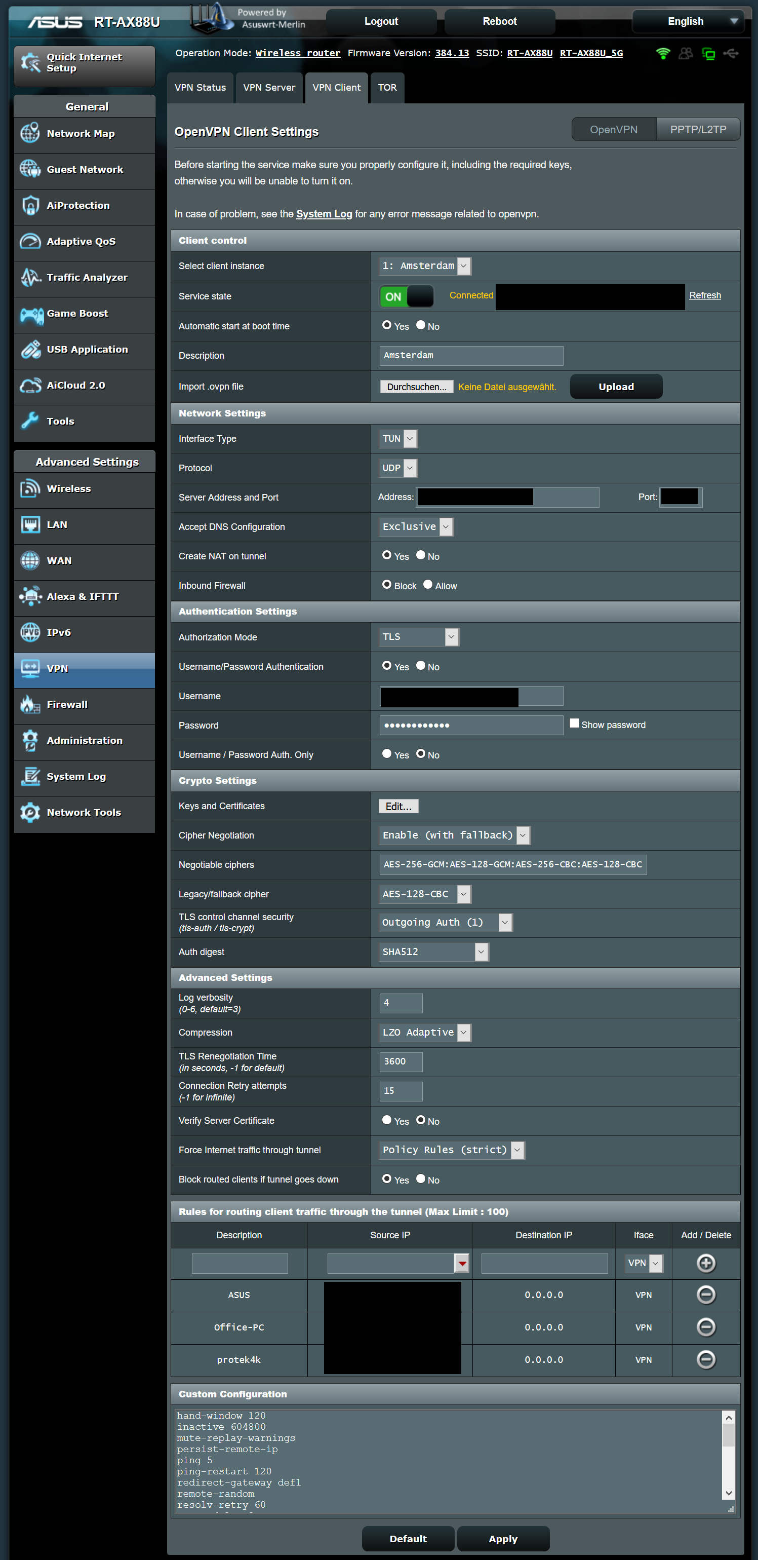How-To: - OpenVPN on a Router with AsusWRT-Merlin | Perfect Privacy Forum