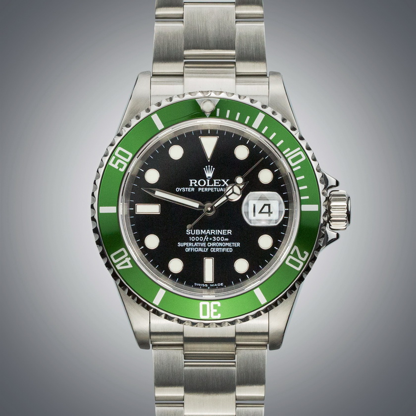 Rolex Submariner Date 16610 LV Kermit — Postimages