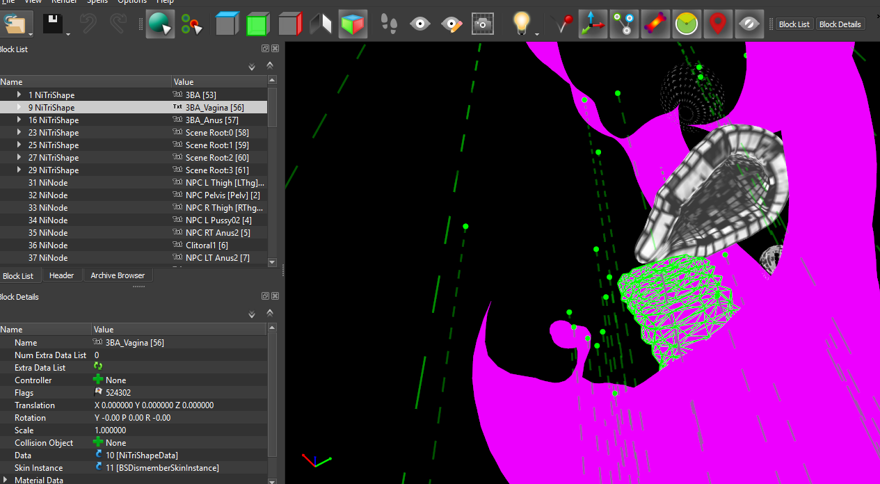 Add Uterus model into CBBE 3BA body is possible?? - Skyrim: Special ...