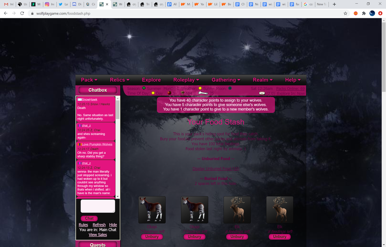 food relic hole main chat — Postimages