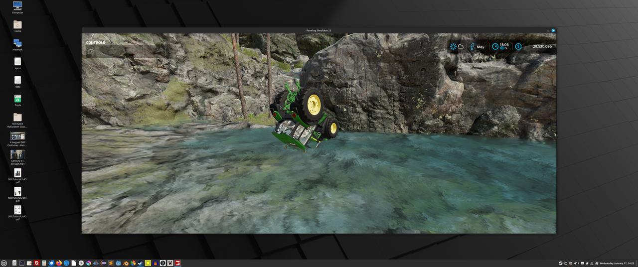 My tractor fell off a cliff. How do I upright it? - GIANTS Software - Forum