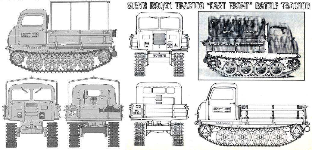 Raupenschlepper Ost (Steyr RSO/01)