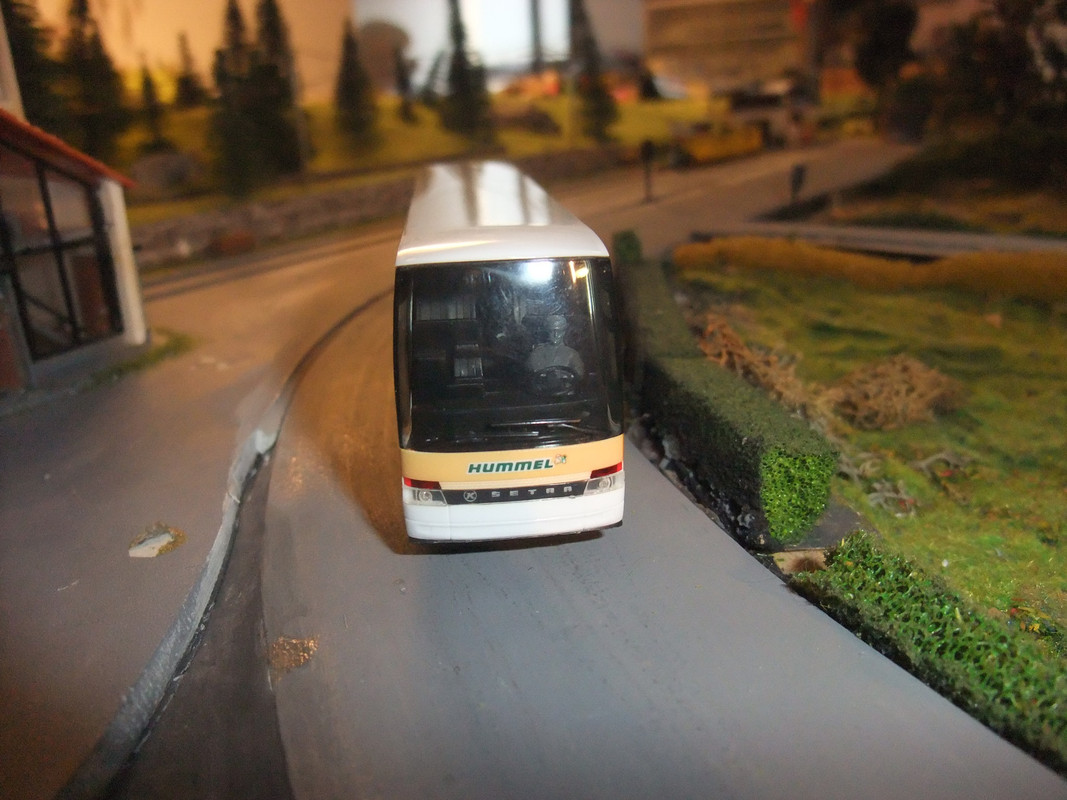 NEU- Faller Car System Test drive in my layout with the SZ 312 EMU model