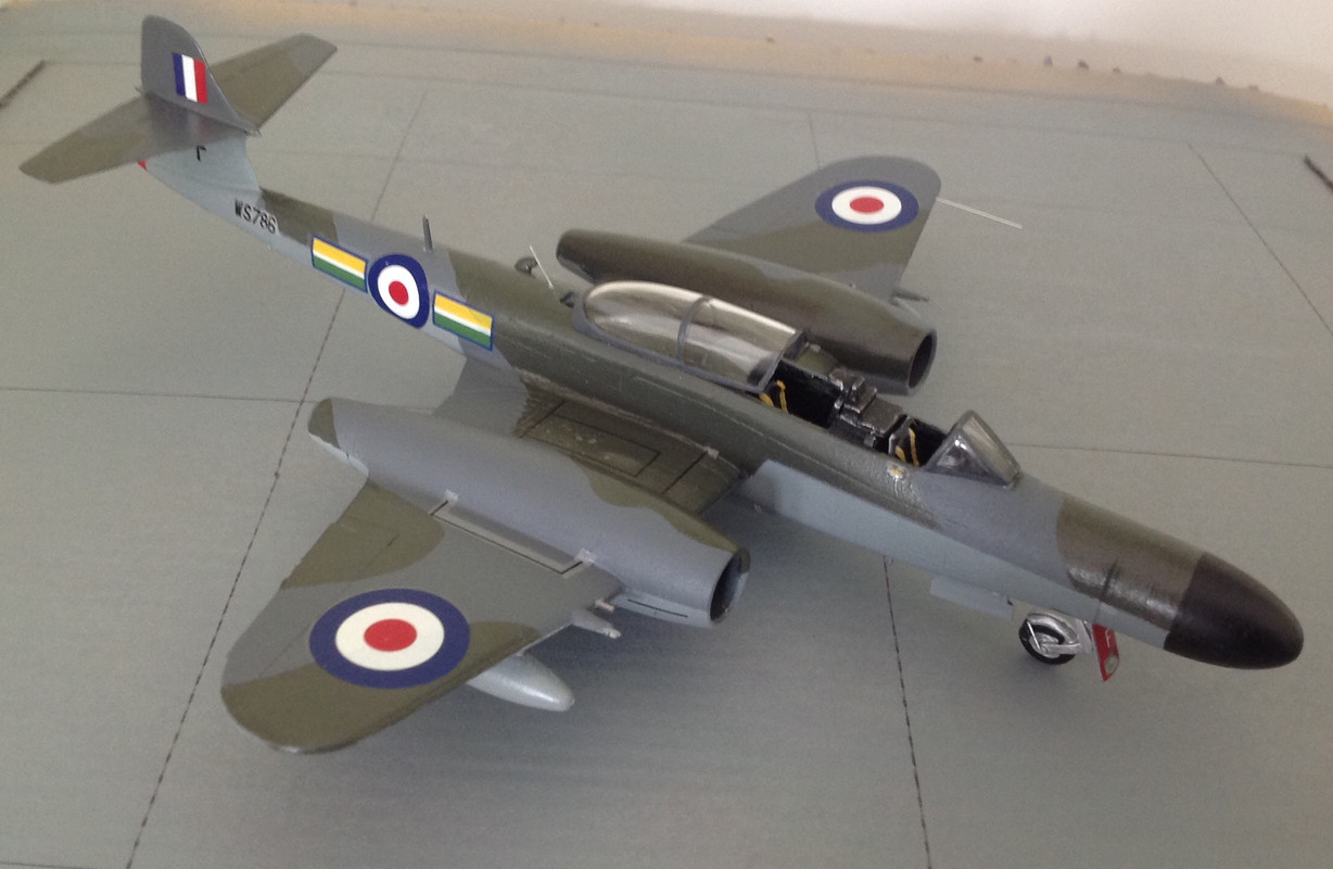 Meteor NF14, WS786/F, No 152 Sqn, Wattisham, 1955 - Ready for ...