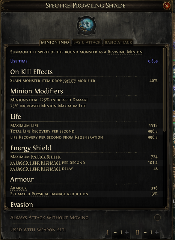 Early Access Bug Reports - Prowling Shade specter bug - Forum - Path of ...