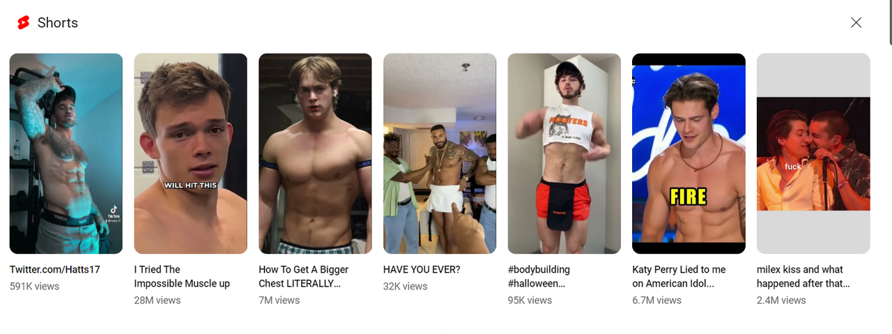 Is your Youtube feed gay/thirsty? - General - BreatheHeavy | Exhale
