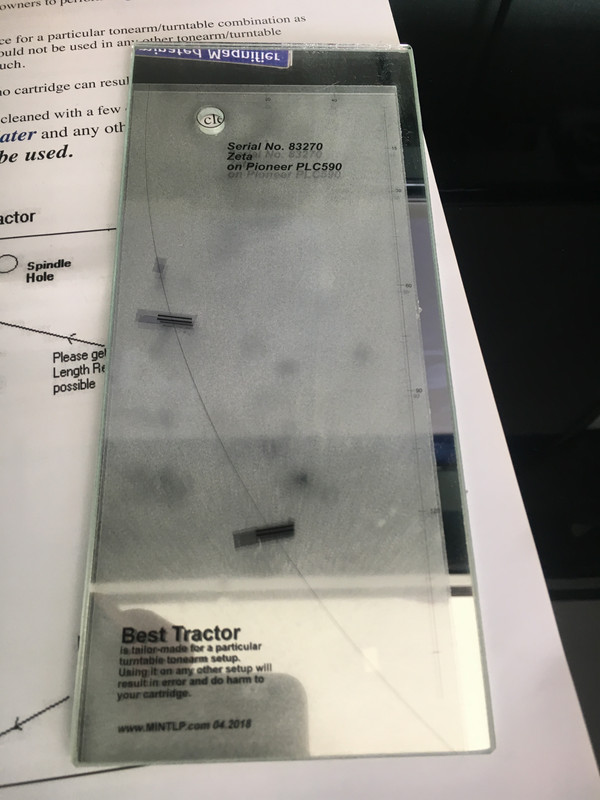 Mint Cartridge Alignment Arc Protractor for sale