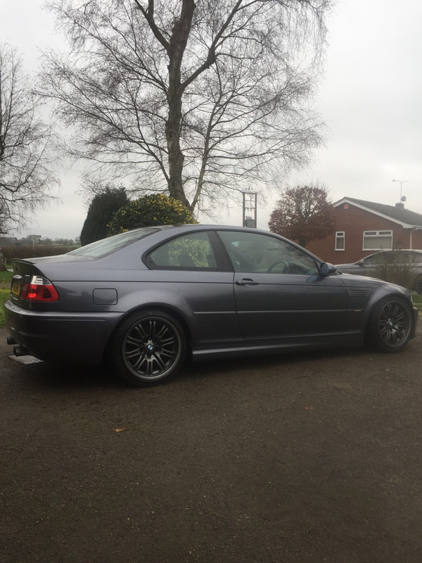 Oem 18in e46 m3 anthracite grey square set up with tyres | The M3cutters