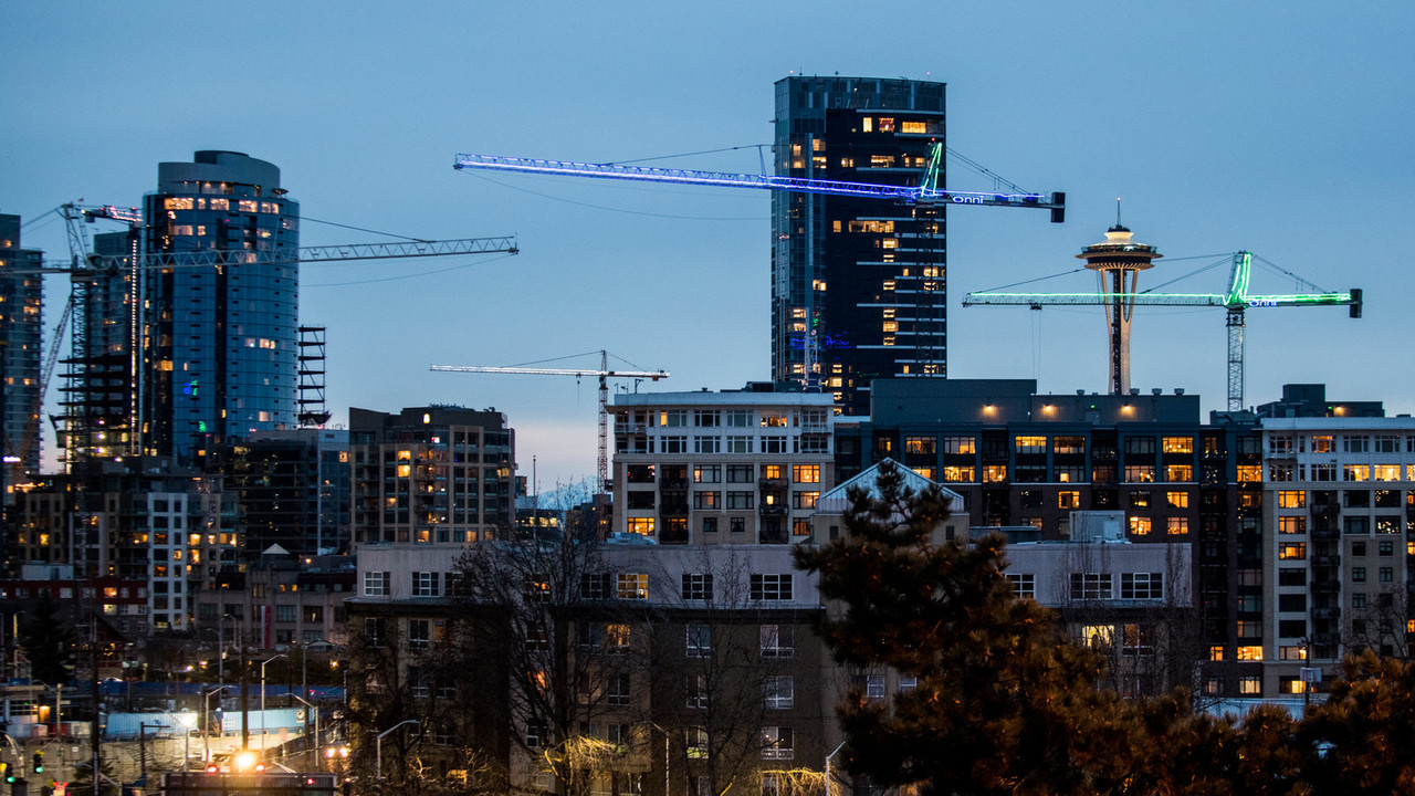 seattle cranes — Postimages