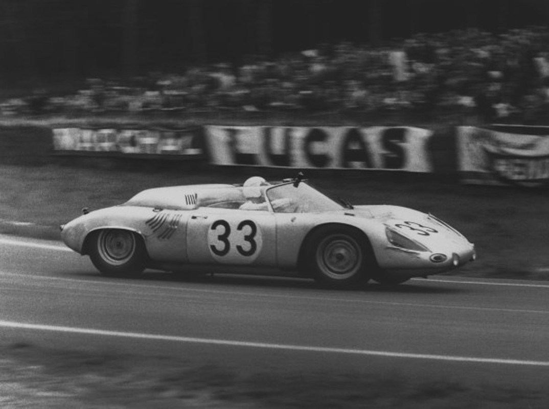 61lm33 Porsche 718 RS 61 4 Coupé Masten Gregory Bob Holbert 18 — Postimages