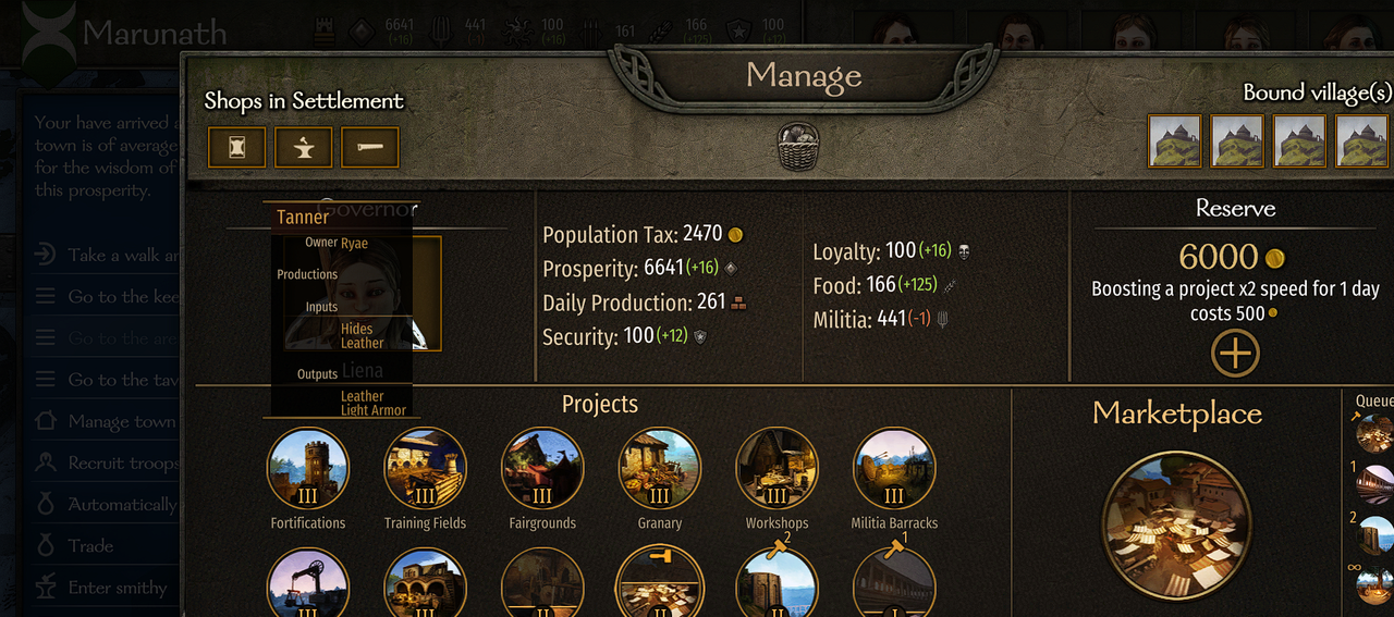 tannery workshop.. : r/mountandblade