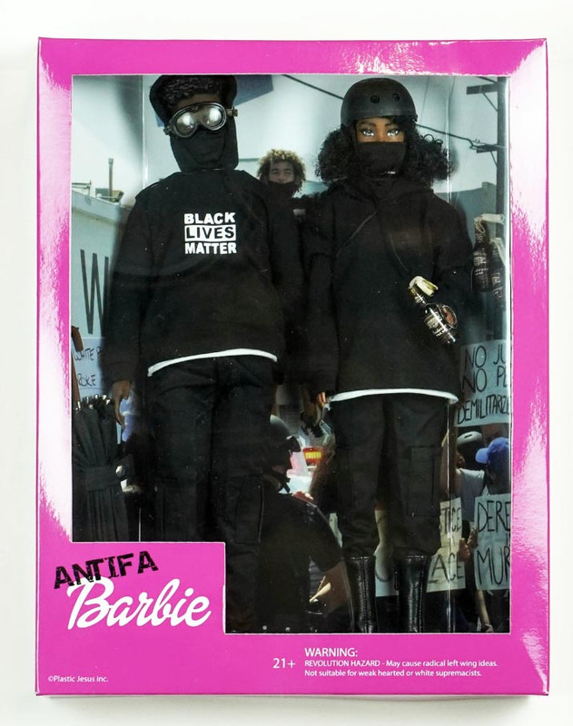 Artist Creates MAGA and Antifa Barbie. - Current Affairs - DesignTAXI ...