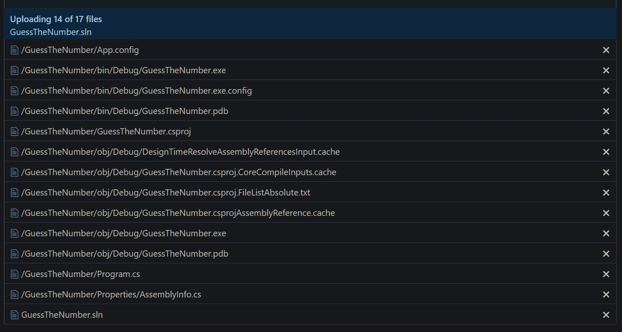 Why is GitHub stuck at uploading files? : r/learnprogramming