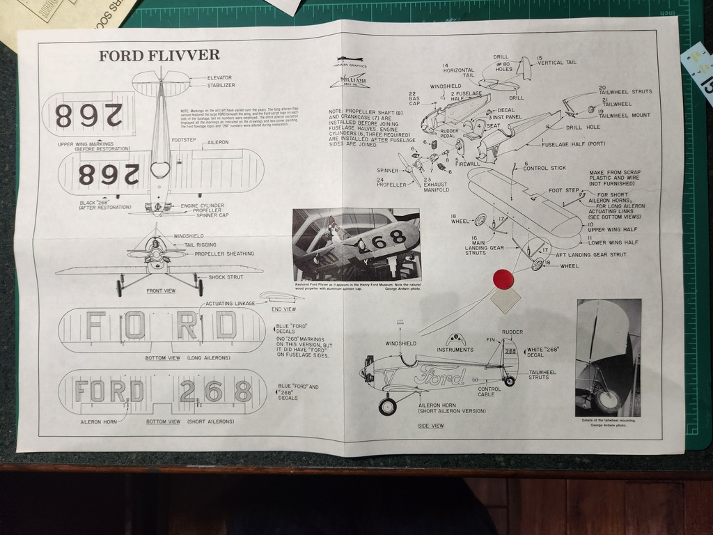 Williams Bros 1/48 Ford Flivver ☮️ -- Finished - Give Peace A Chance GB ...