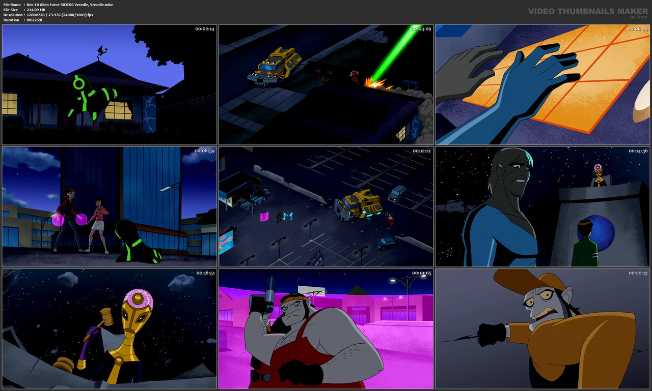 Ben 10 Alien Force S03 E06 Vreedle, Vreedle mkv — Postimages