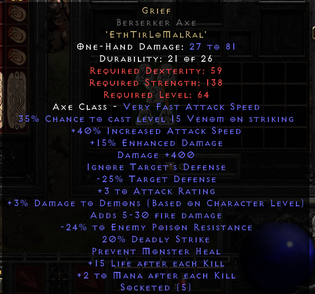 Perfect Grief Pb Ba 15ed/3ar/400/40 - Topic - d2jsp