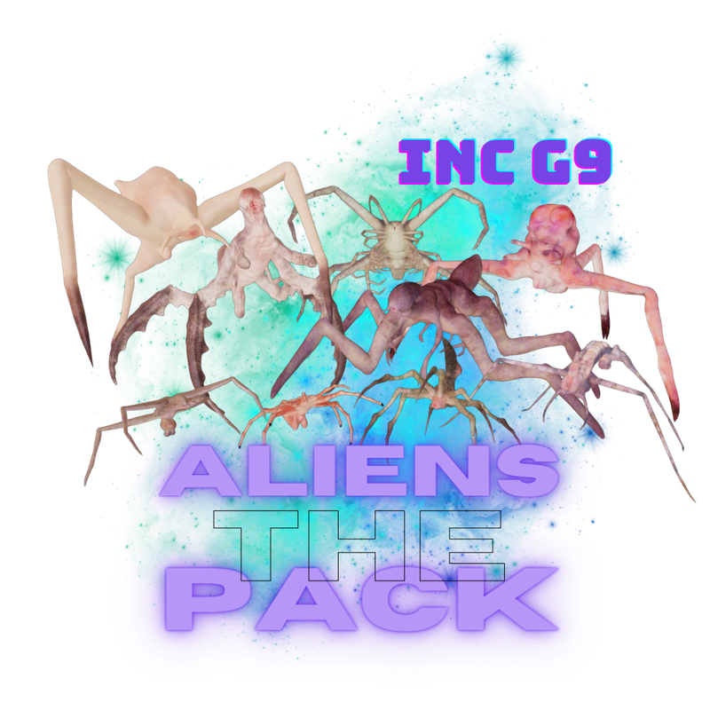 Aliens Bundle +G9 Pose Pack 1 Exl. For Zonegfx.com 2025 - Free Daz 3D ...