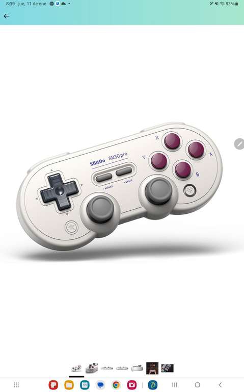 Amazon Bluetooth Remote Control 8Bitdo Sn30 Pro (G Classic Edition)